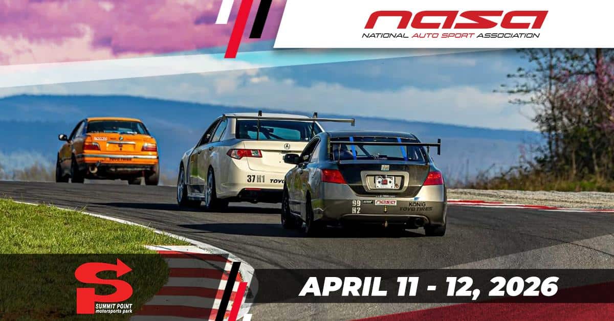 Summit Point Motorsports Park - April 11th - 12th, 2026 - #5307 | # ...